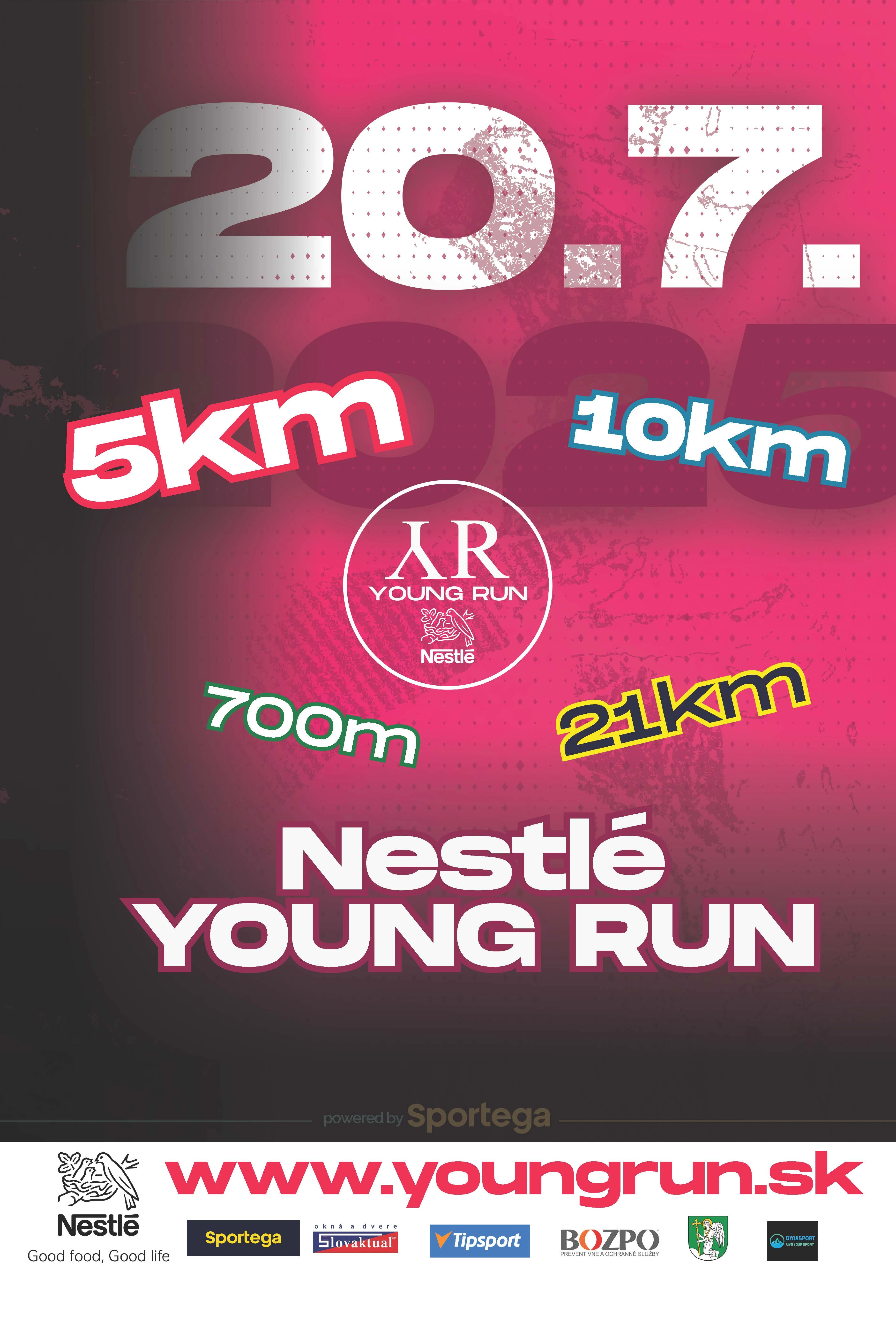 Nestlé YOUNG RUN - beh 2025 | Trenujeme.sk